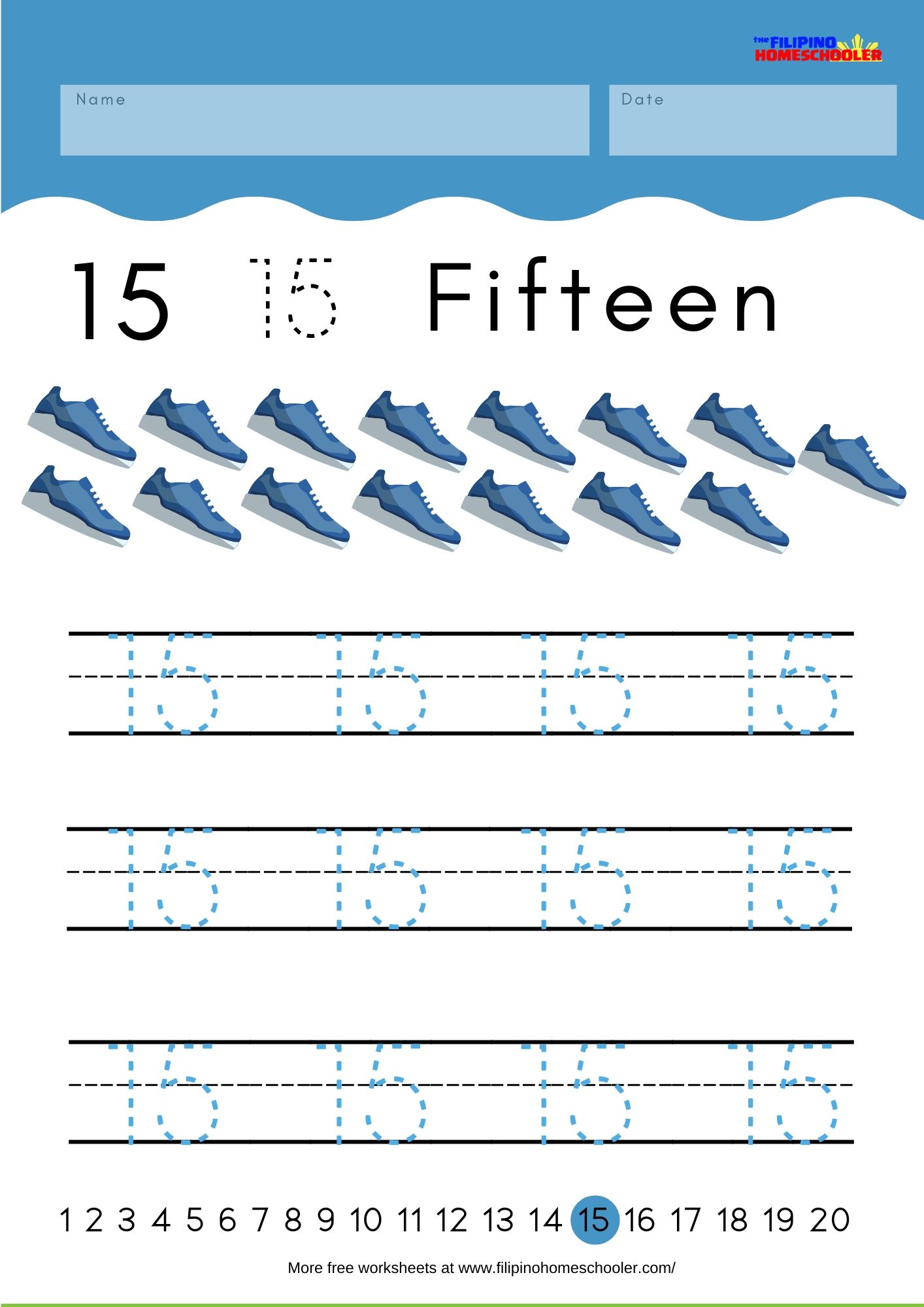 Numbers 11 20 Writing Worksheets The Filipino Homeschooler numbers-11-20-writing-worksheets-the-filipino-homeschooler